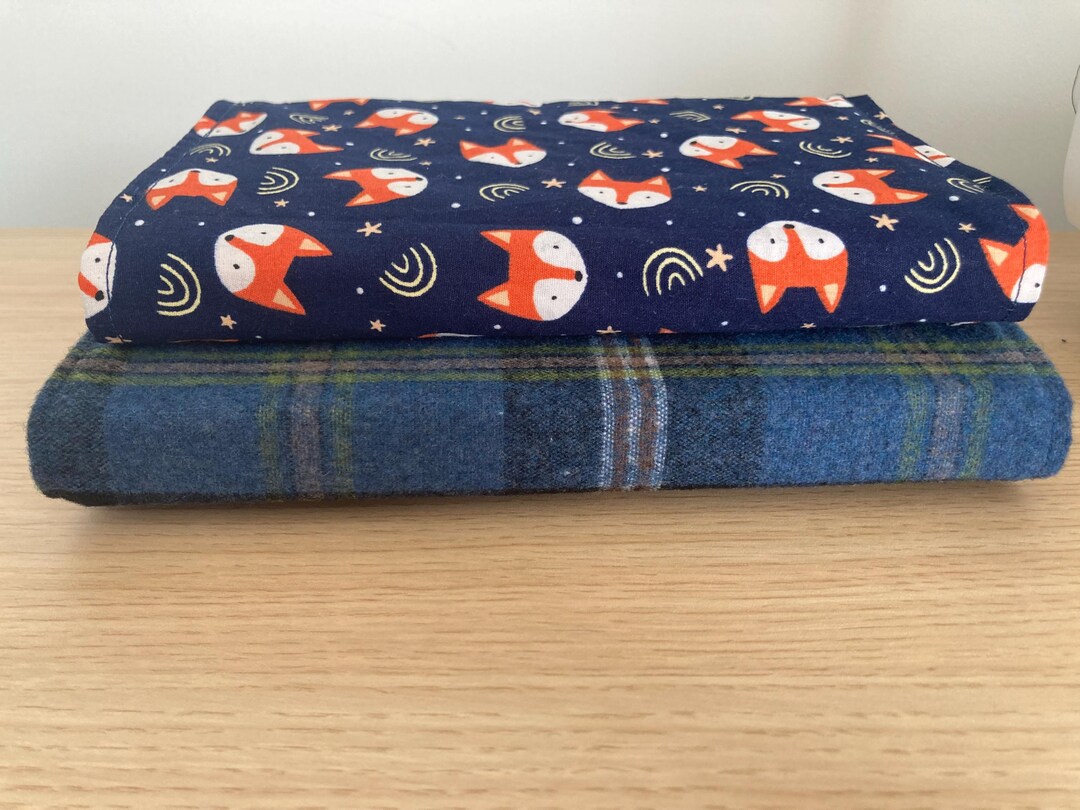 Easy Sewing Pattern for Adjustable Fabric Book Cover, Stretch Dust ...