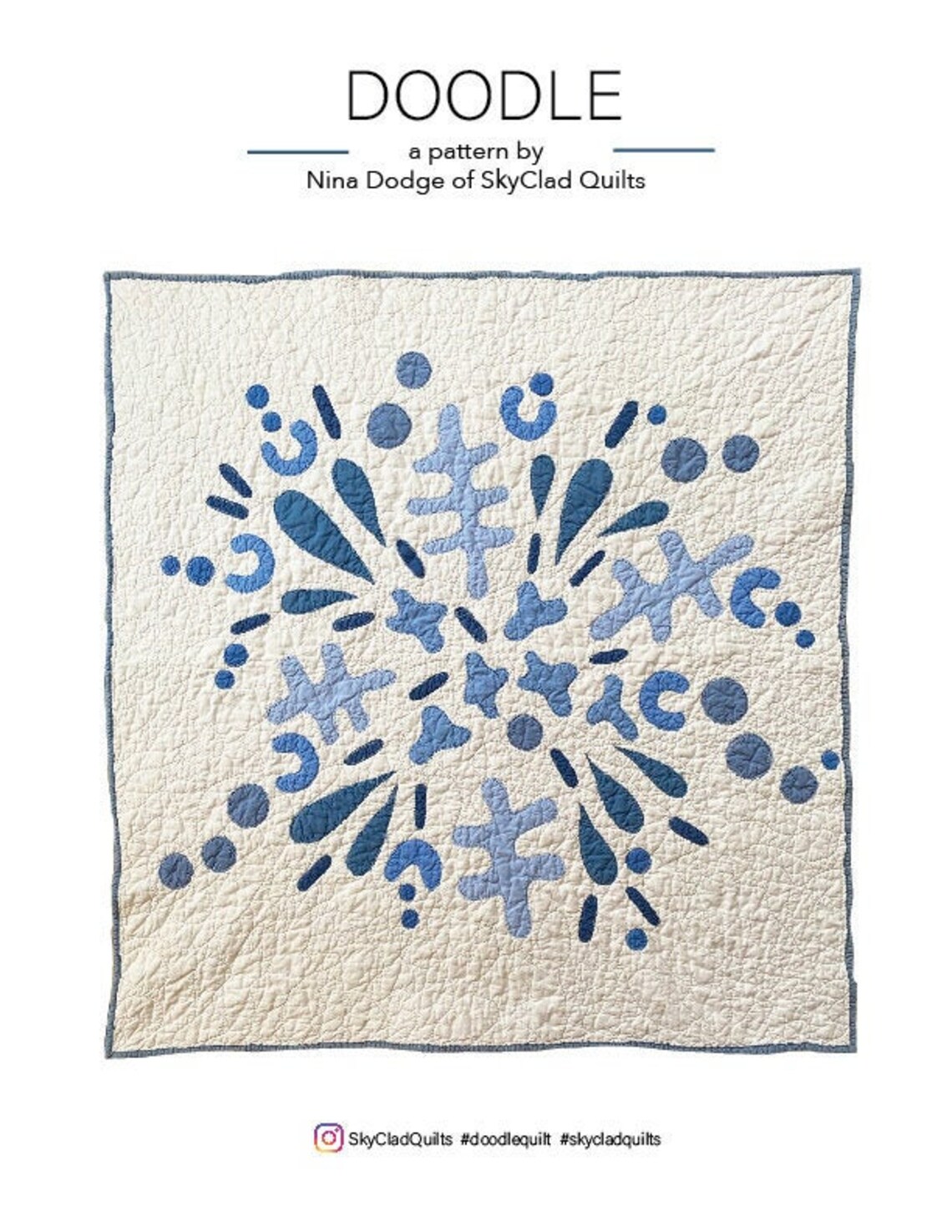 The Doodle Quilt Pattern - Etsy