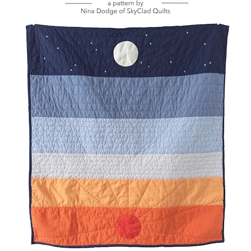 Stained Glass/denim Quilt Pattern - Etsy