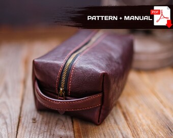 Dopp Kit Template | Etsy