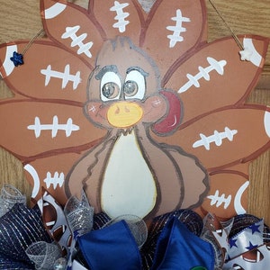 Thanksgiving Fall October Football Turkey Man Cave - Etsy