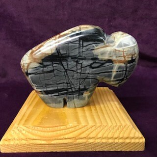 Picasso Marble Stone Bison/buffalo small - Etsy