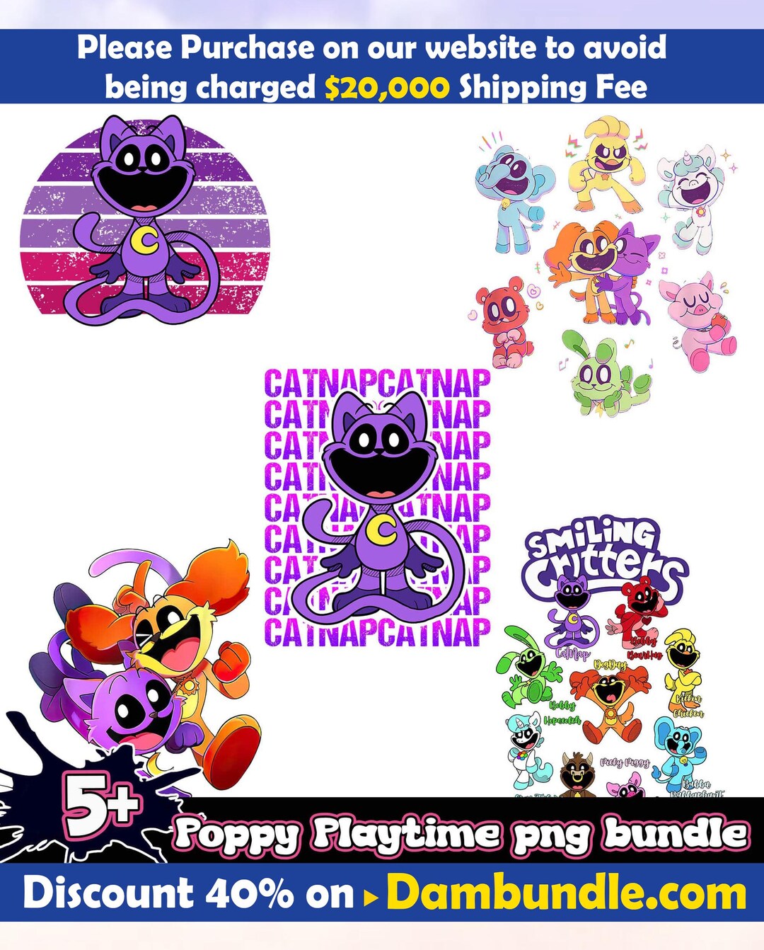 Poppy Playtime Bundle, Gaming Svg Bundle, Huggy Wuggy Svg, Kissy Missy ...