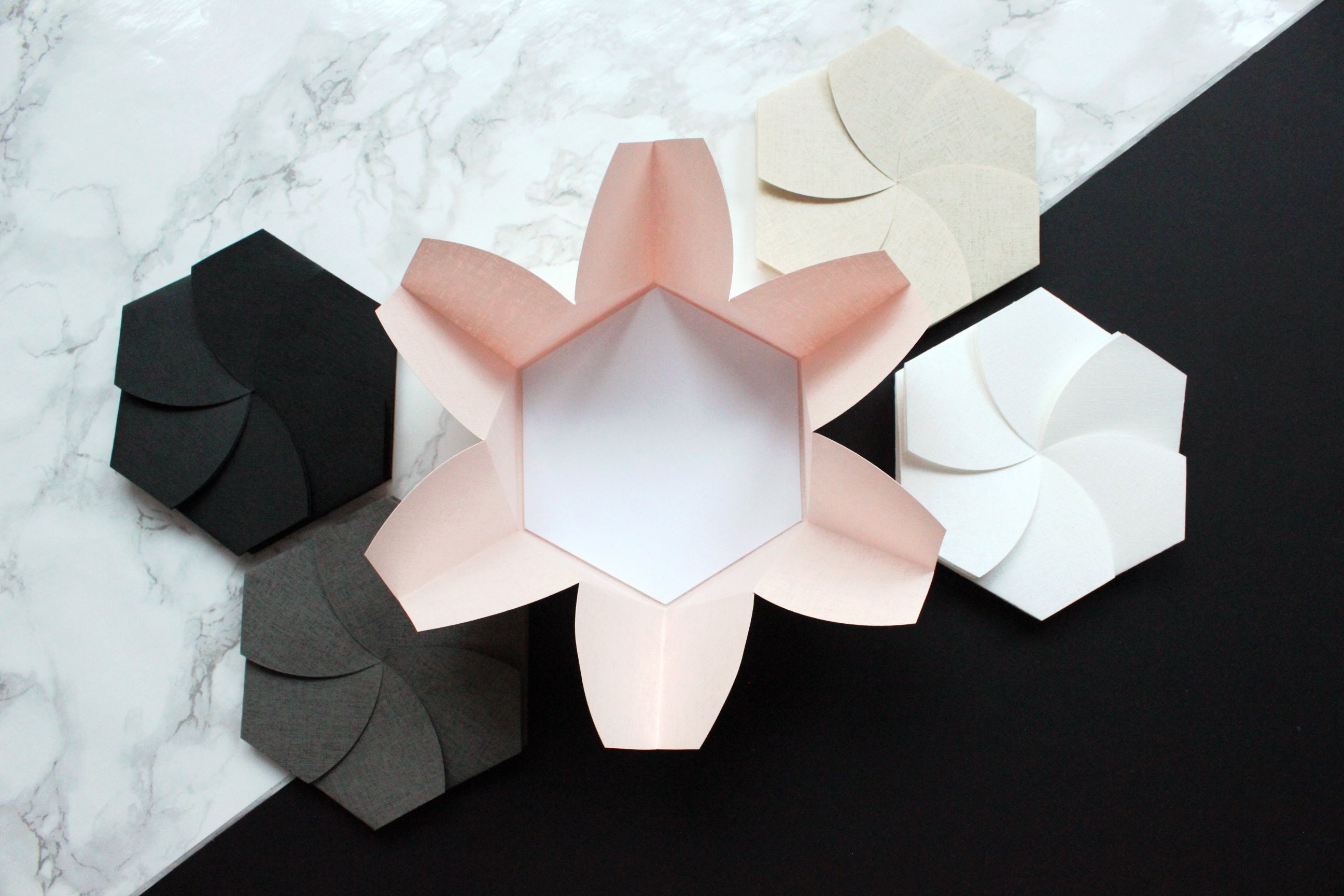 Wedding Invitation Origami Sleeve and Handmade Envelope | Unique ...