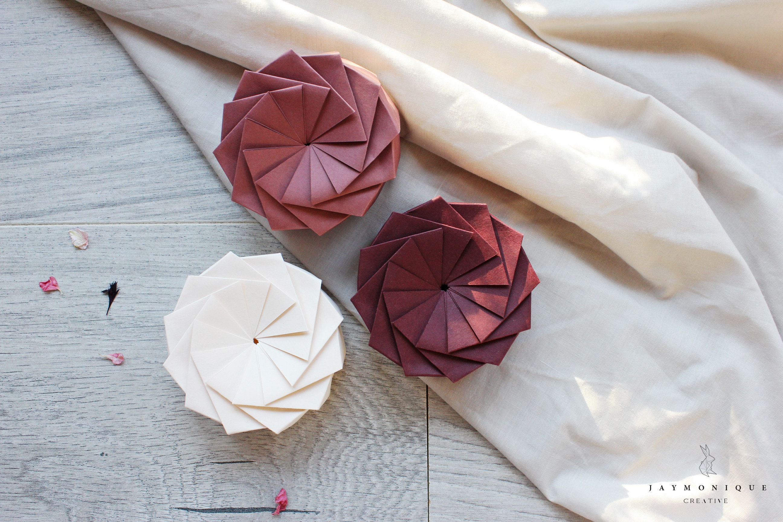 Origami Favour Box | Wedding Decor | Wedding Favours | Wedding Table ...