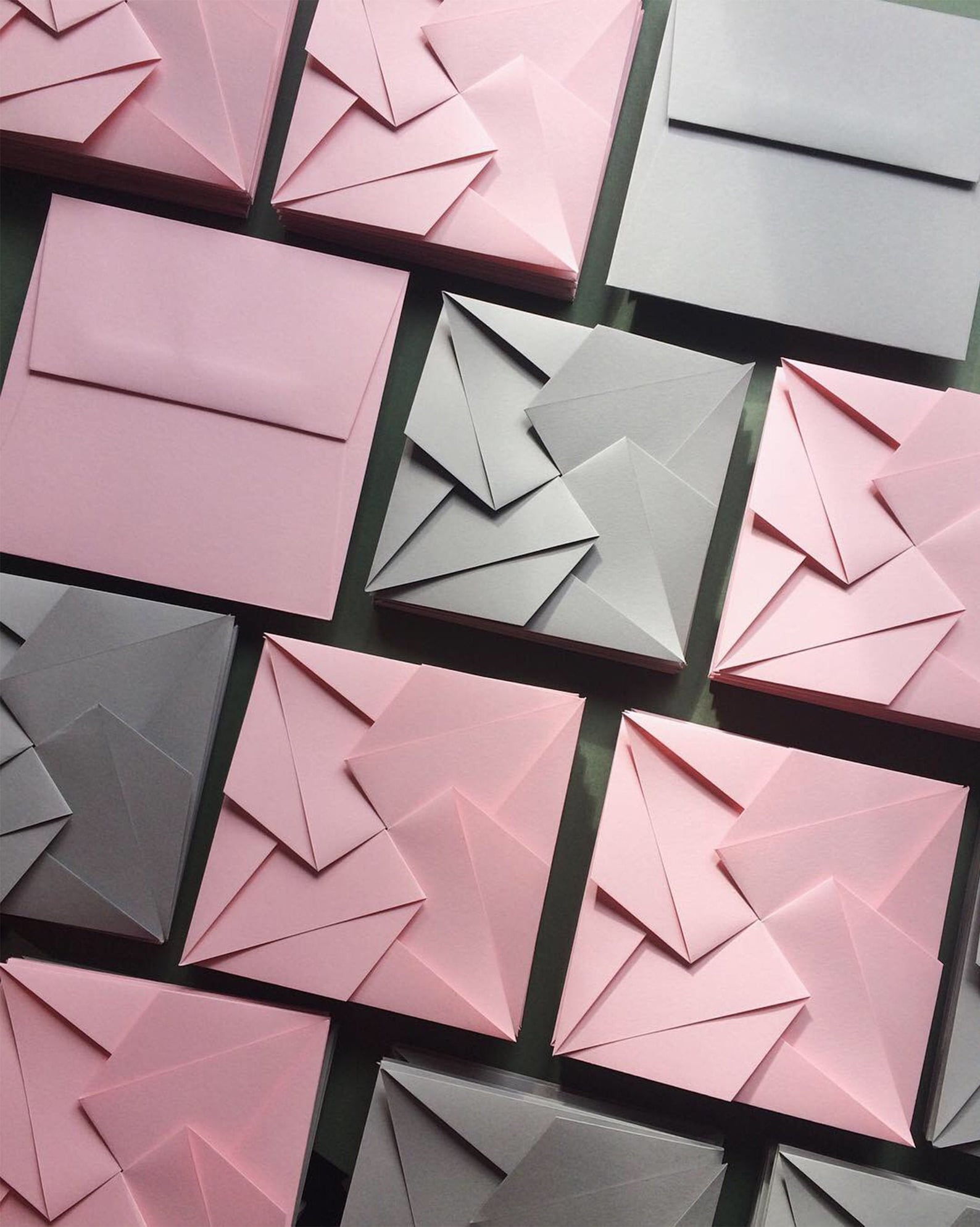 Origami Invitation | Wedding Invitation Sleeve and Envelope | Unique ...