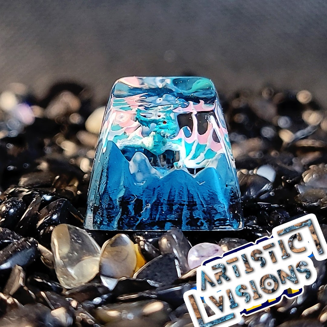 GOT Dragon Keycap, Dragon Bone , Artisan Keycap, Custom Keycap, Keycap ...
