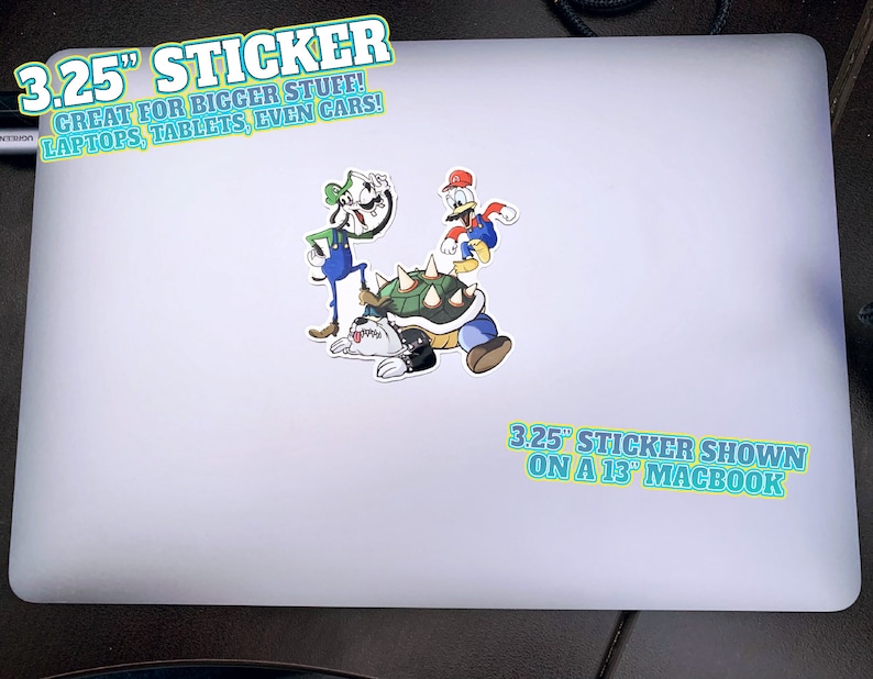 Shyguy "shy Guy Crew" Glossy Vinyl Nintendo Video Game Sticker - Two ...