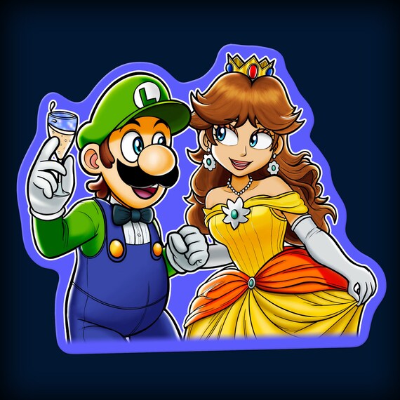 Prinses Daisy En Luigi Strips Peach, Daisy En Rosalina (in Mario,