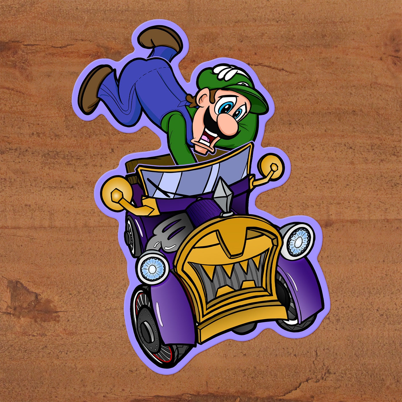 Luigi's Mansion Stickers King Boo Luigi Goob Ghost | Etsy