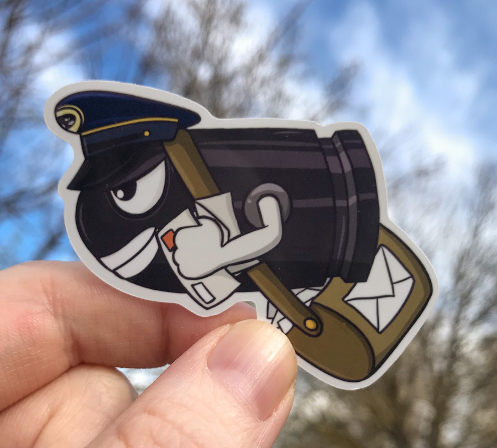 Nintendo Bullet Bill Postal Service Mailman Super Mario Bros. | Etsy