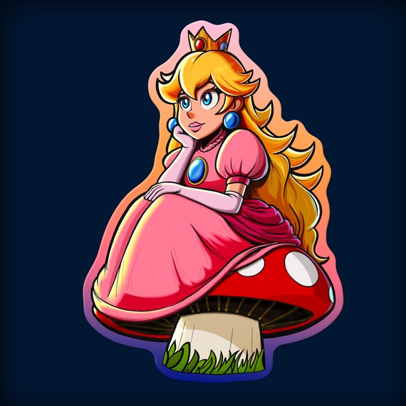 Mario Princess Peach Mushroom