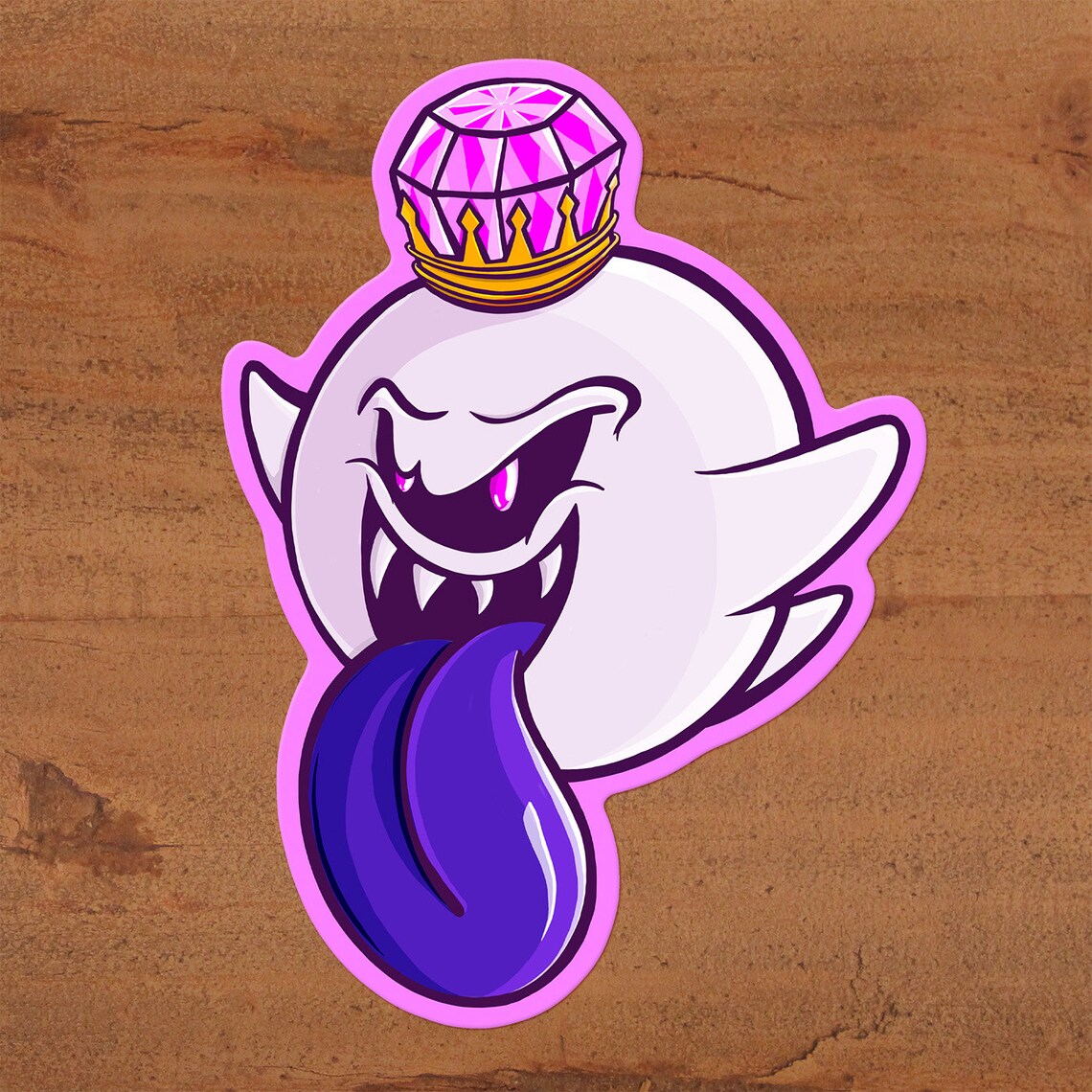 Luigi's Mansion Stickers King Boo Luigi Goob Ghost | Etsy