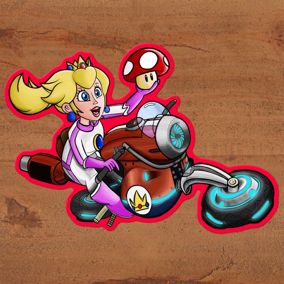 Peach Mario Kart 8 Motorcycle