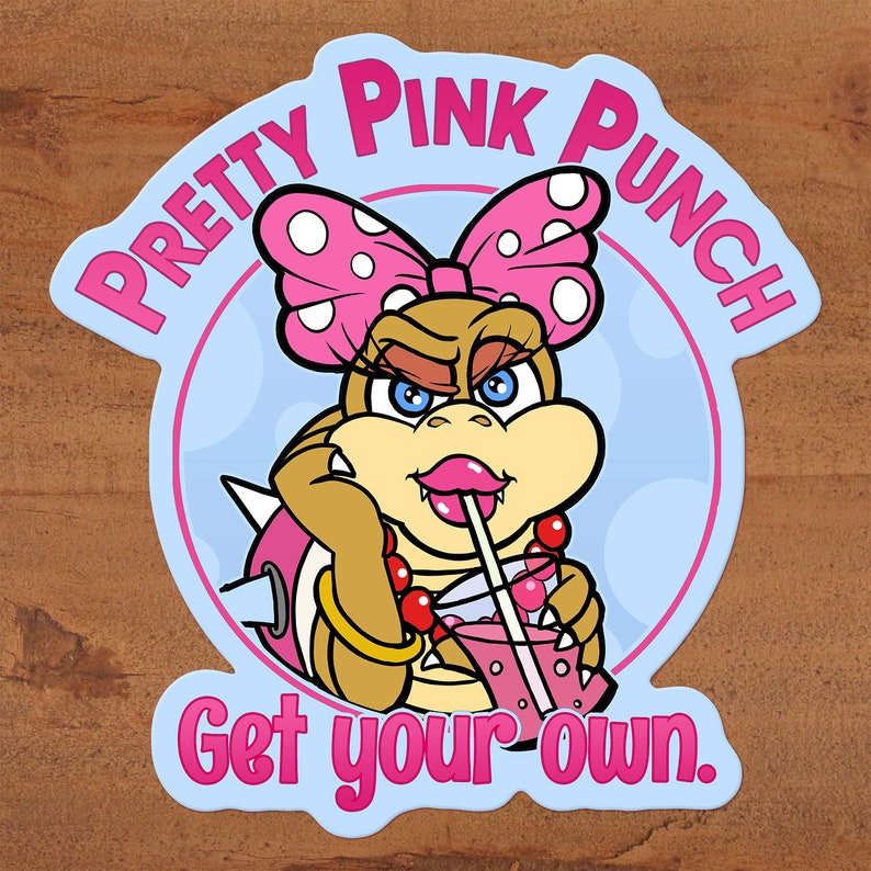 Super Mario Food & Drink Logo Sticker Pack 2 Hammer Bros | Etsy