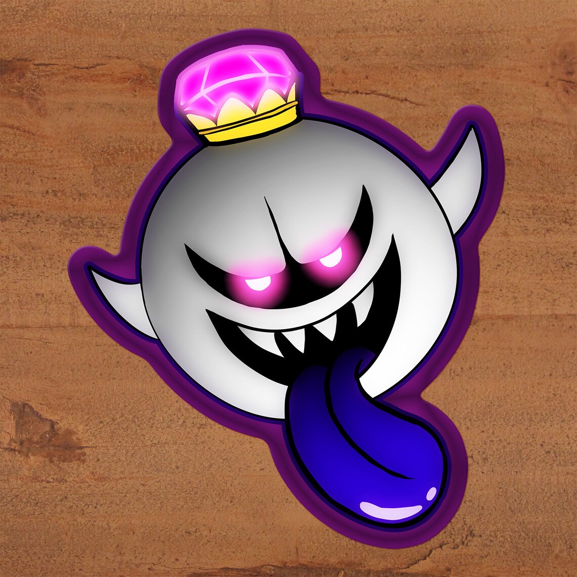 Luigi's Mansion Stickers King Boo Luigi Goob Ghost | Etsy