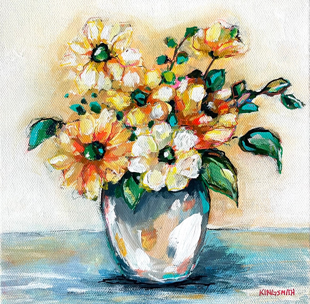 Title : “warm Emotions” is an Original, Acrylic/mixed Media Painting on ...