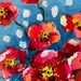 Title : “ruby Red” is an Original Acrylic / Mixed Media Painting on ...