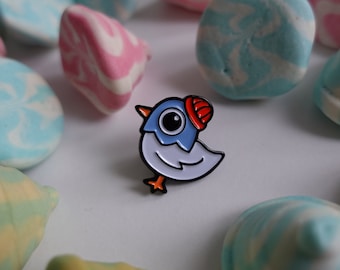 Seagull Pin Tattoo Bird Enamel Pin Sailor Lapel Pin - Etsy