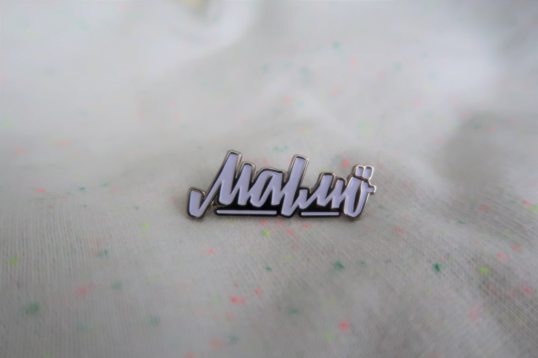 Malmo Sweden Inspired Enamel Pin White - Etsy