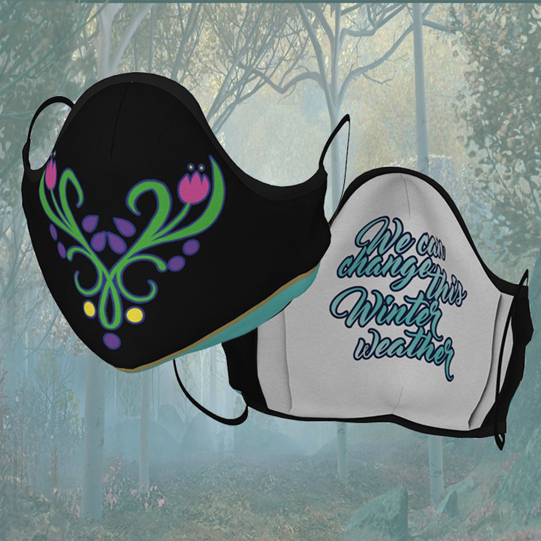 Princess Anna Travel Mask (adult & Kids) Frozen - Etsy