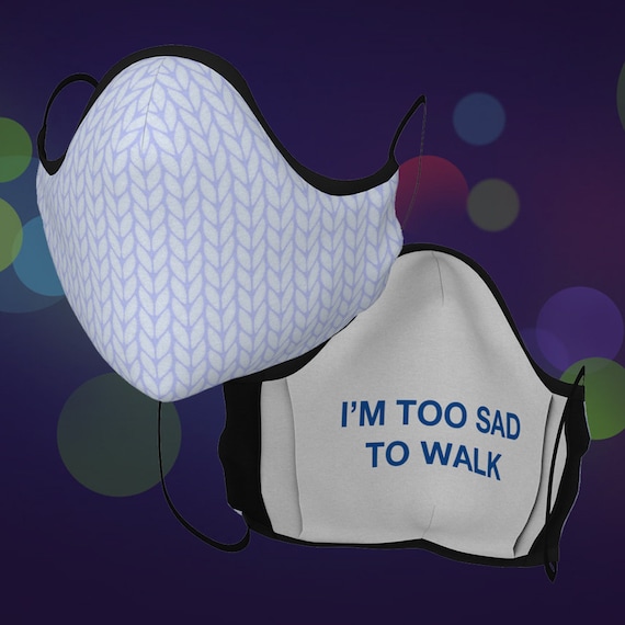 Sadness Mask adult & Kids Sizes - Etsy