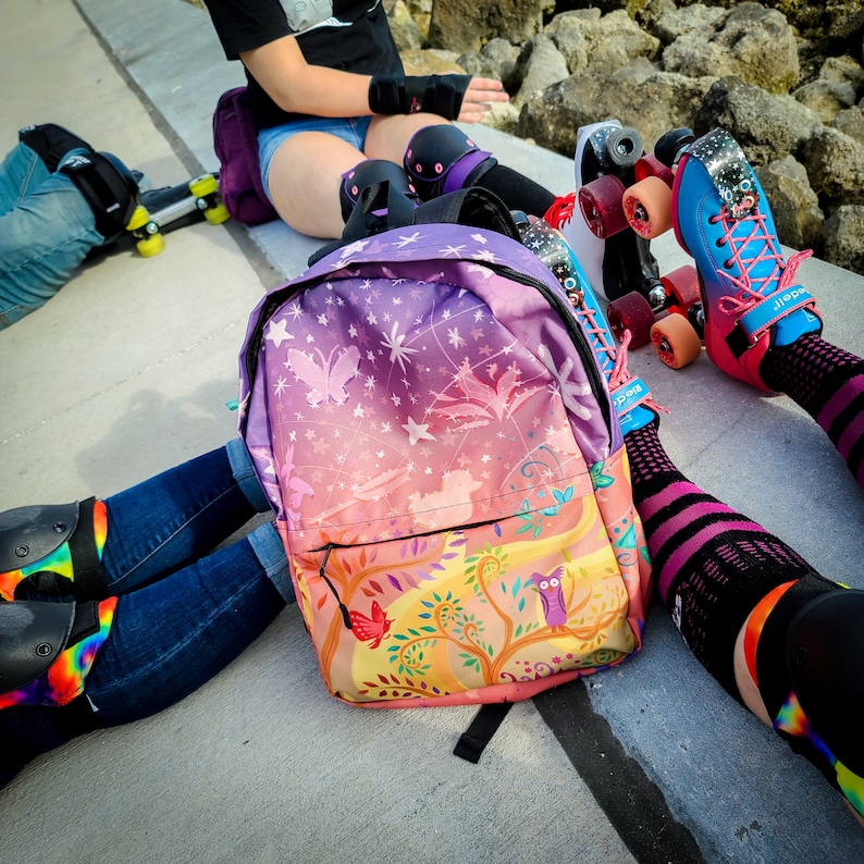 Rapunzel Mural Backpack - Etsy