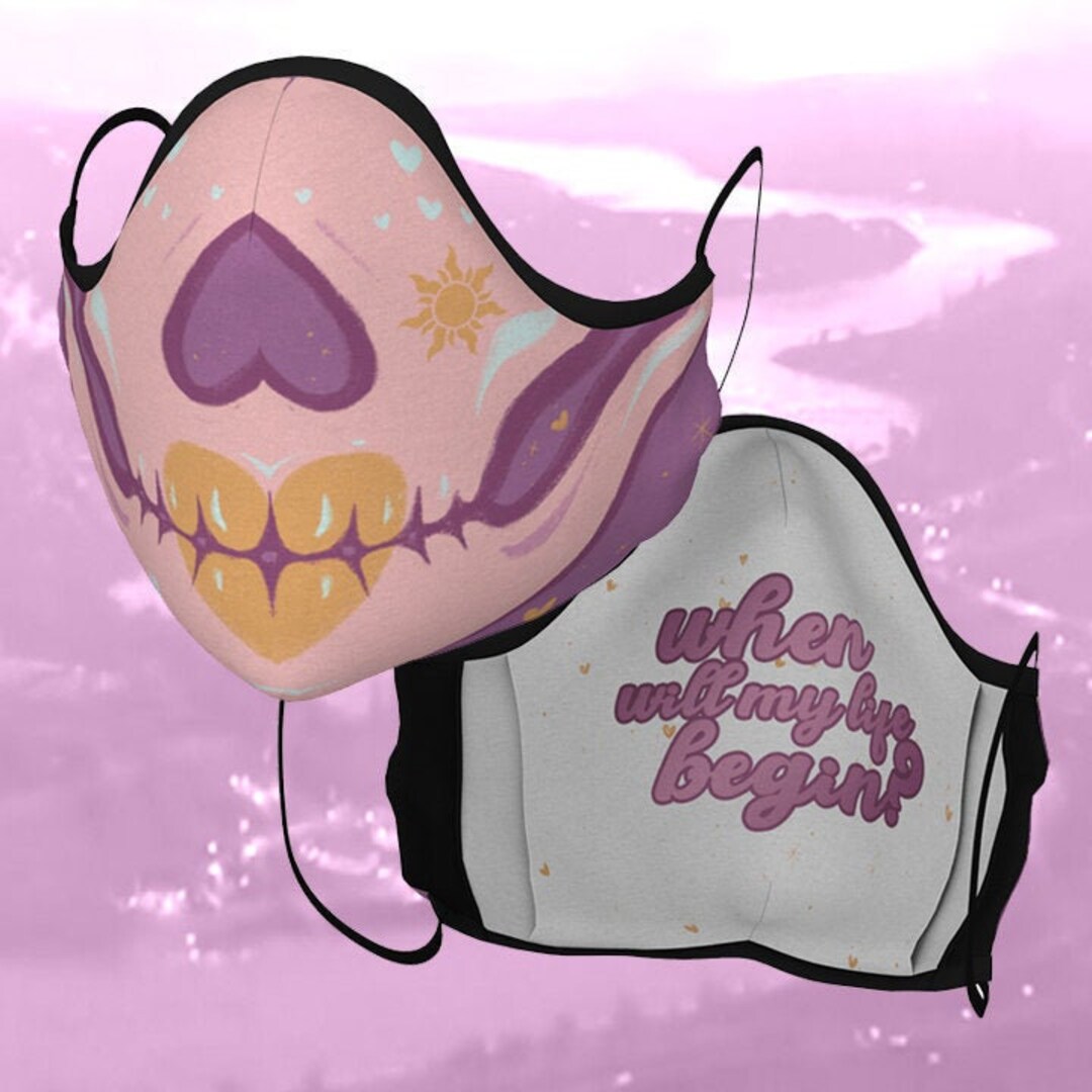 Rapunzel Adorabones Skull Mask adult & Kids Sizes - Etsy