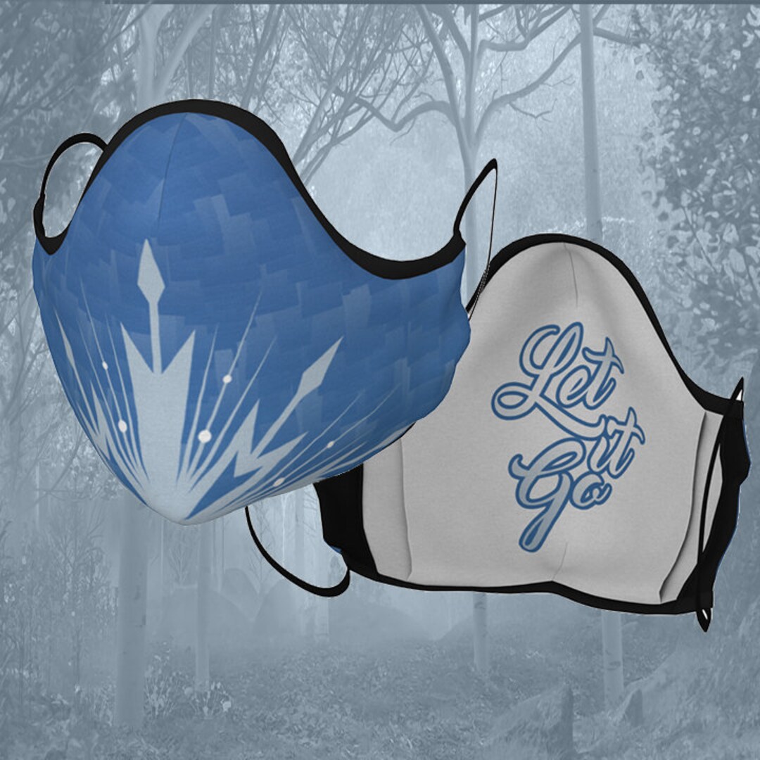 Elsa Blue Mask adult & Kids Frozen Disneybound - Etsy