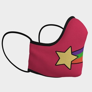 Mabel Rainbow Mask adult & Kids Sizes Gravity Falls Pines - Etsy