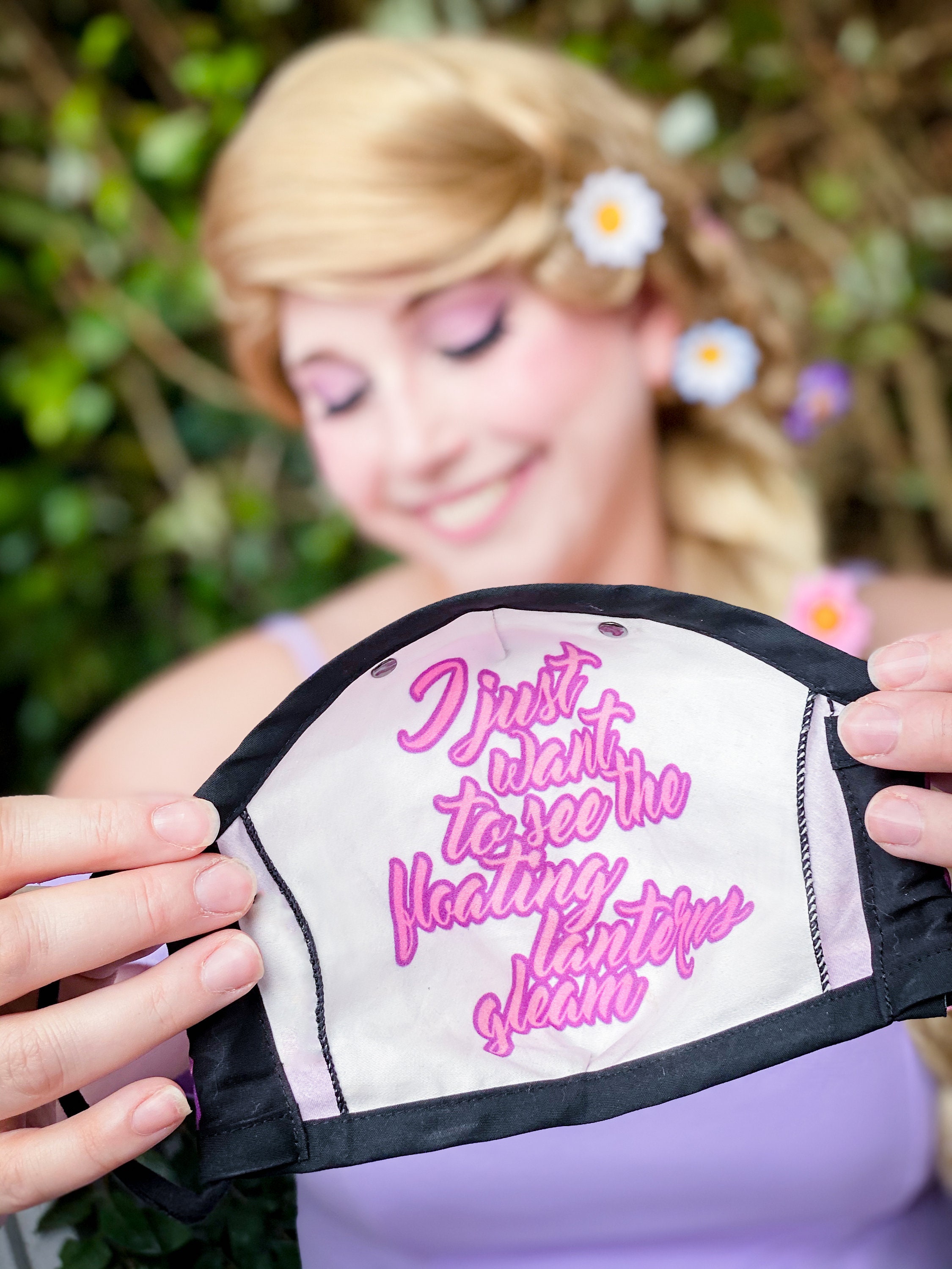 Rapunzel Mask adult & Kids Tangled Disneybound - Etsy