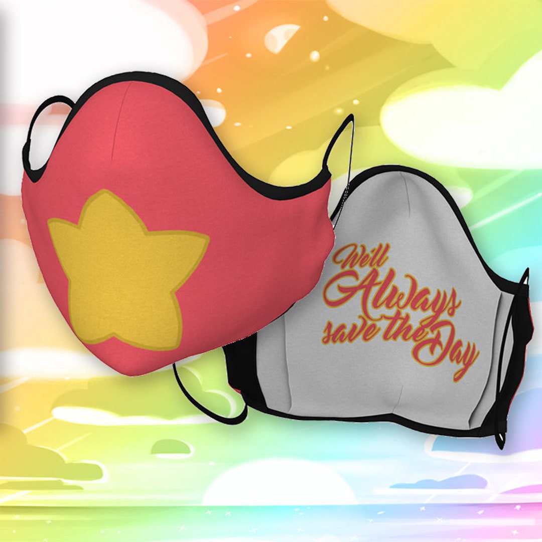 Steven Universe Mask adult & Kids Sizes Red Star Cosplay Costume - Etsy