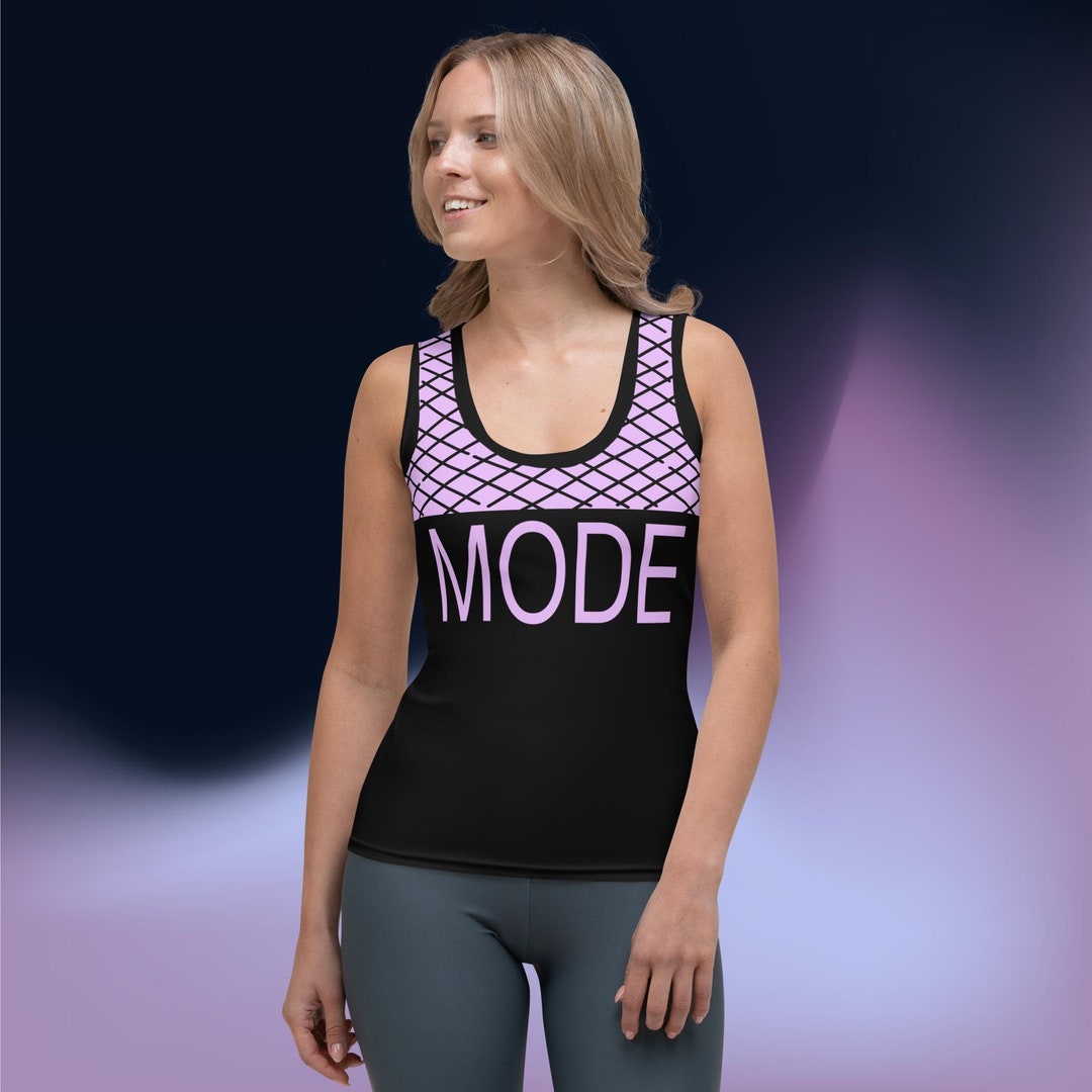 Nami "mode" Black and Pink Fishnet Cosplay Tank Top - Etsy