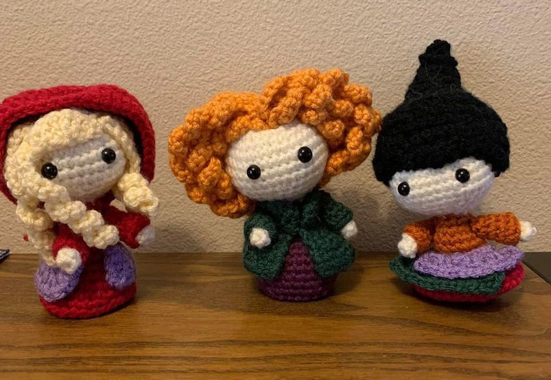 Witches - Set of 3 | Hocus Pocus | Sanderson Sisters | Stuffed Witches ...