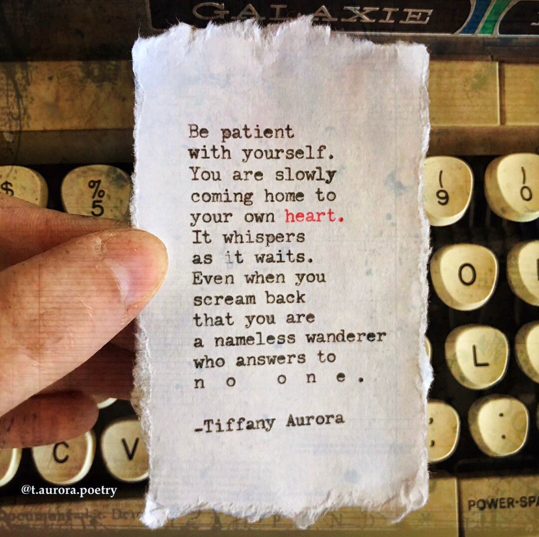 Scream - Typewriter Poem - Etsy