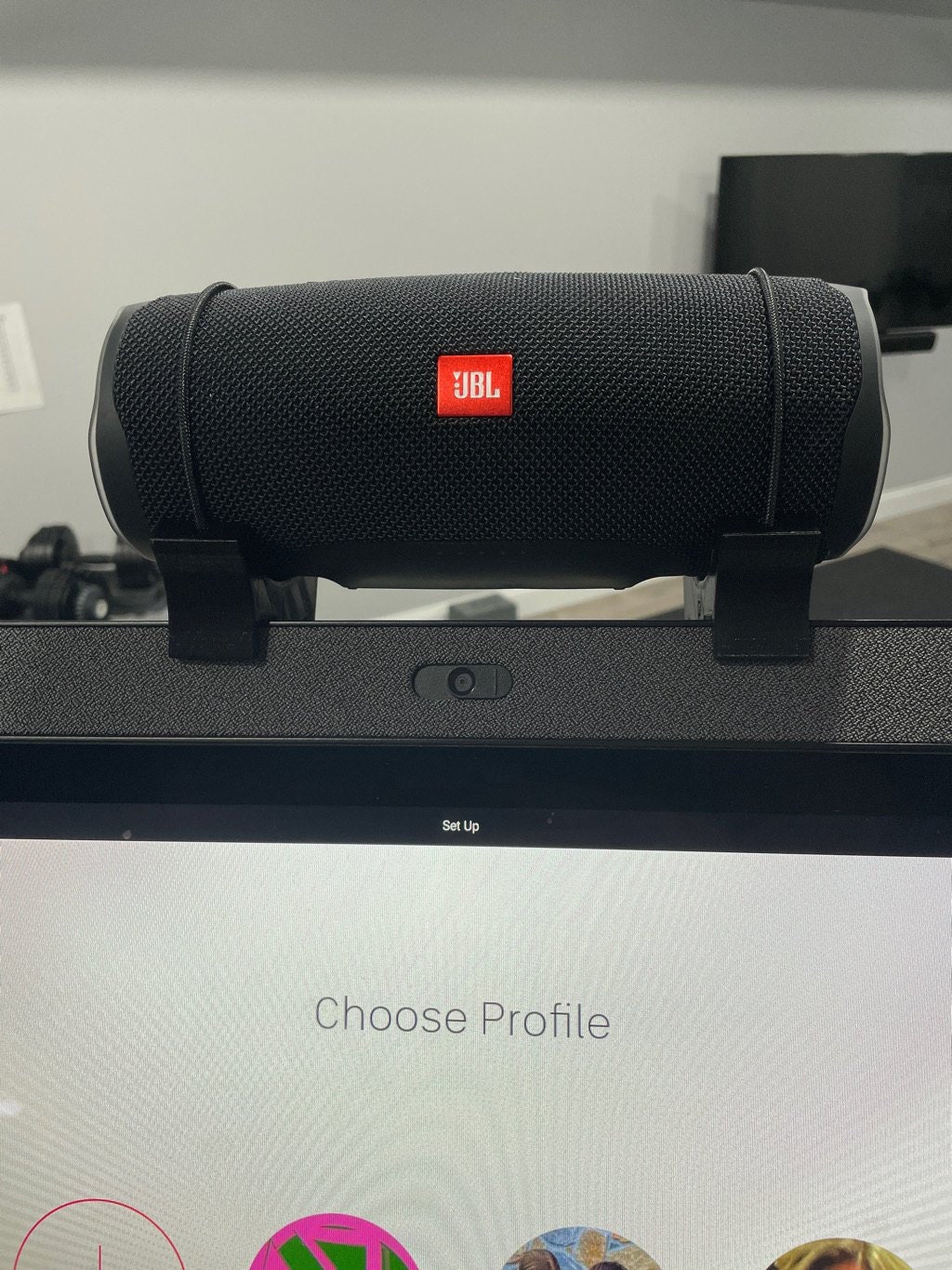 A Peloton Compatible Speaker Shelf for JBL Charge (standard Gen 2/3 and ...