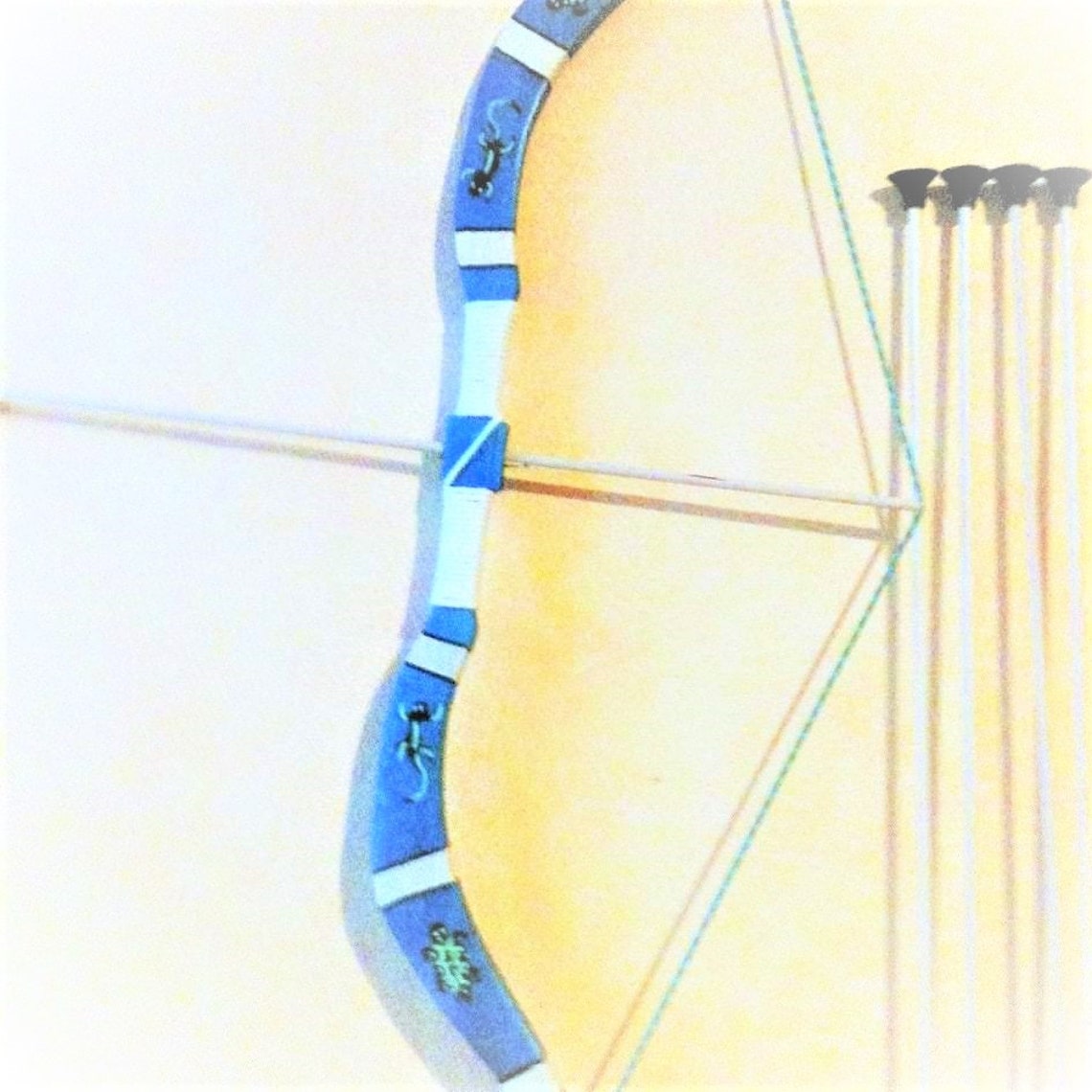 Arc en bois taille 75 cm pour enfant a partir de 6 ans 5 - Etsy France