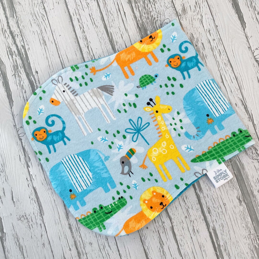 Zoo Burp Cloths | Zoo Animal Theme | Zoo Baby Shower | Zoo Animal ...