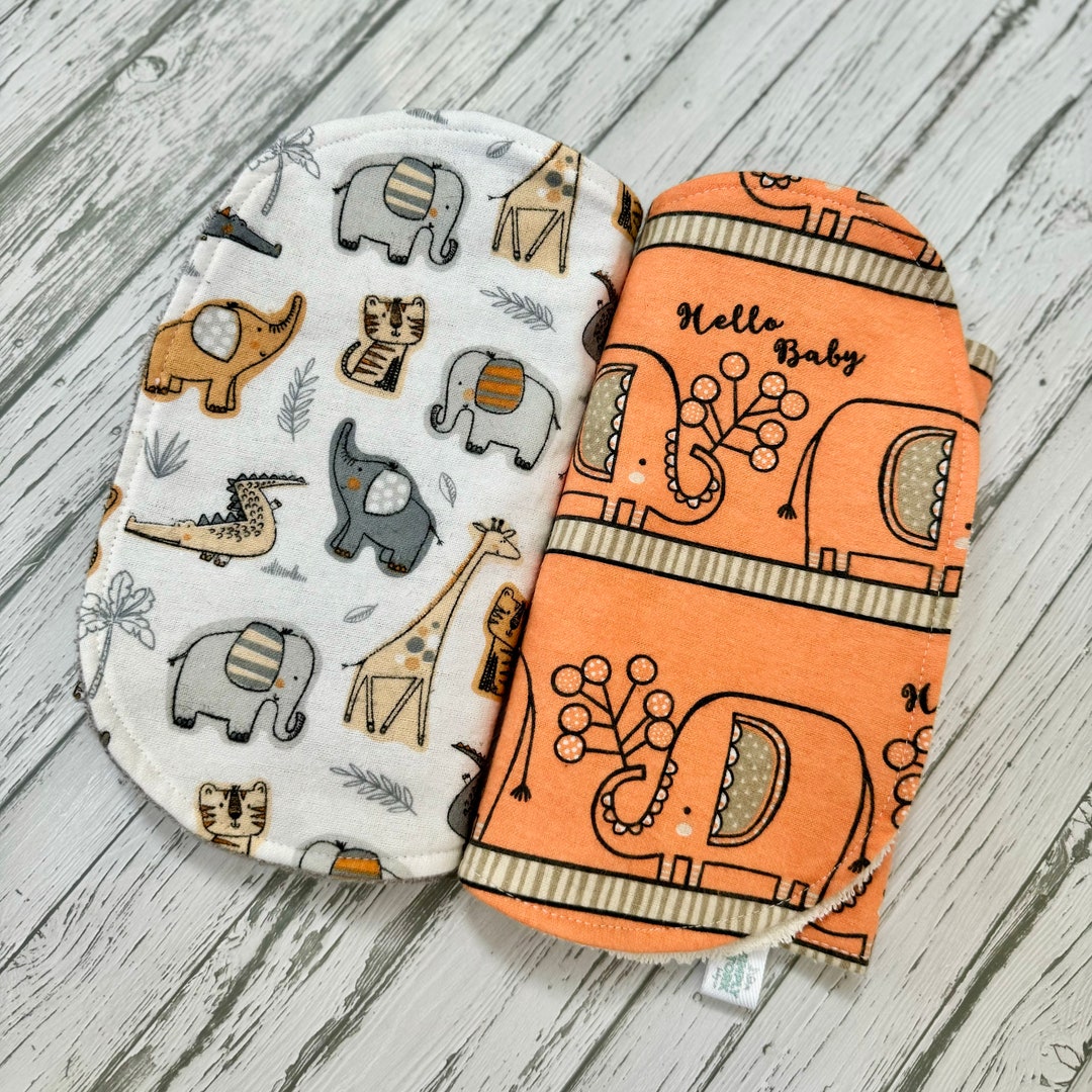 Zoo Animal Theme Burp Cloths | Hello Baby | Stay Wild Baby Gift | Baby ...
