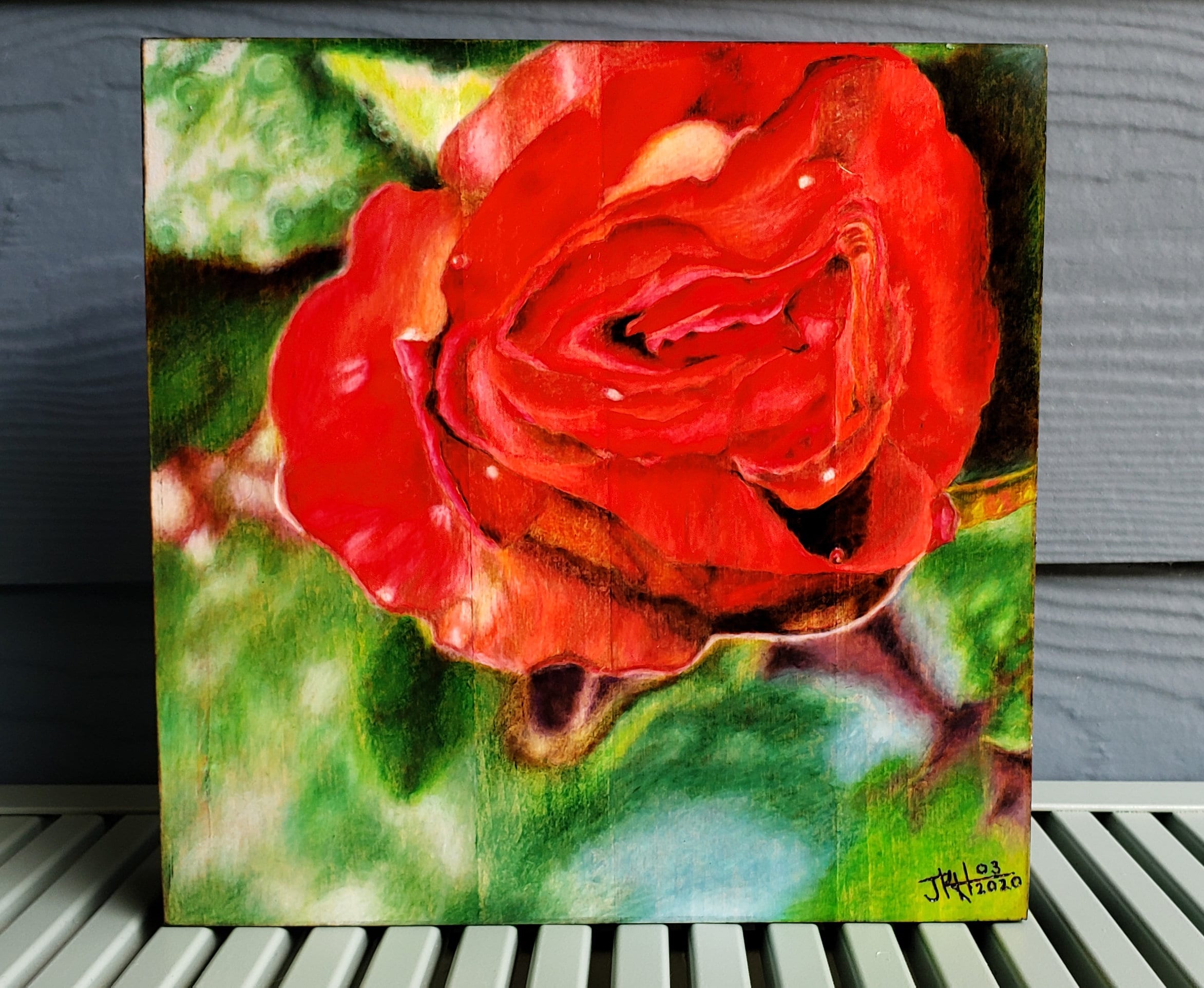 Woodburning, Home Decor, Wall Art, Floral, multifoliate Rose - Etsy UK