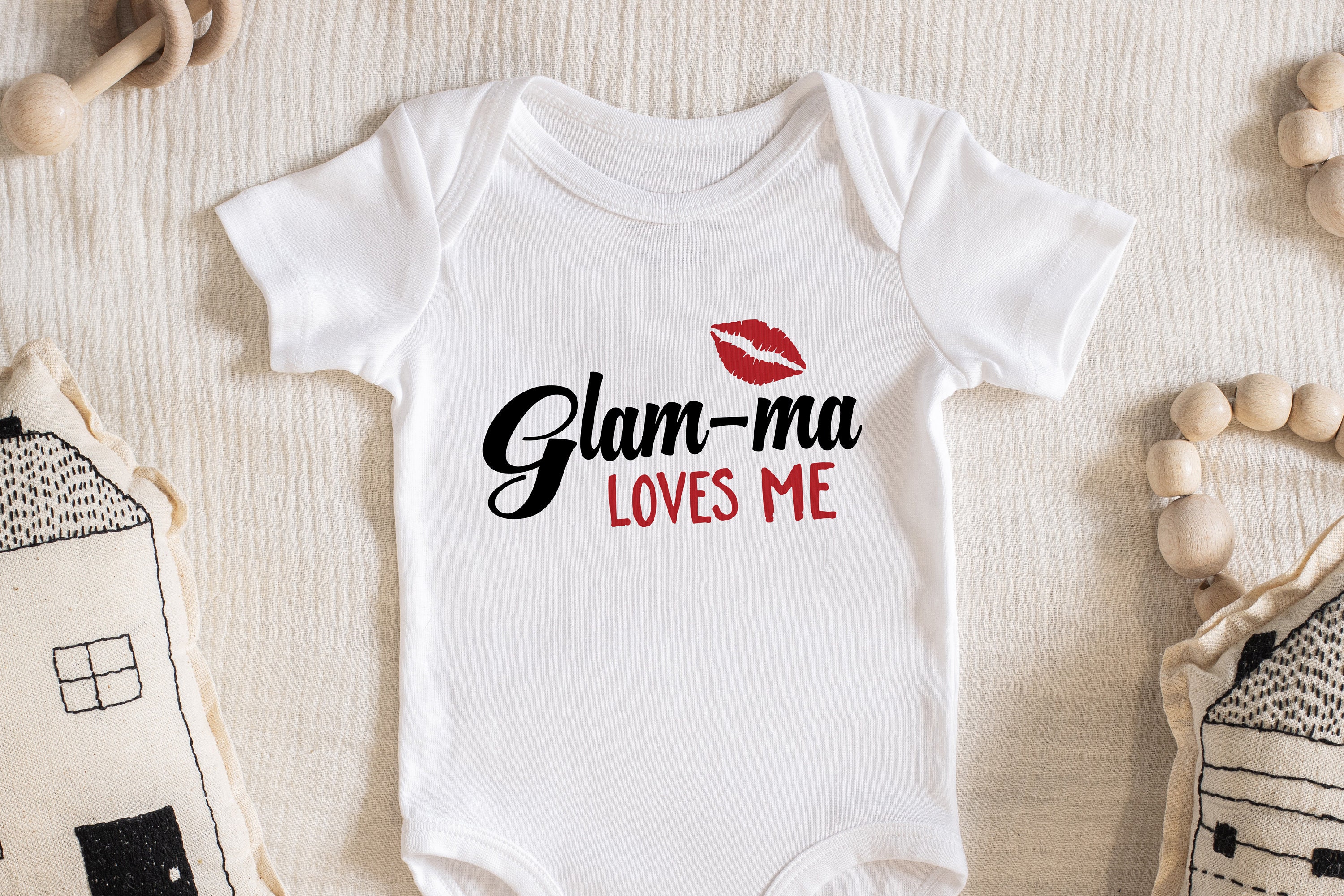 Glam-ma Svg Glam-ma Loves Me Svg Grandma Svg Nana Svg - Etsy