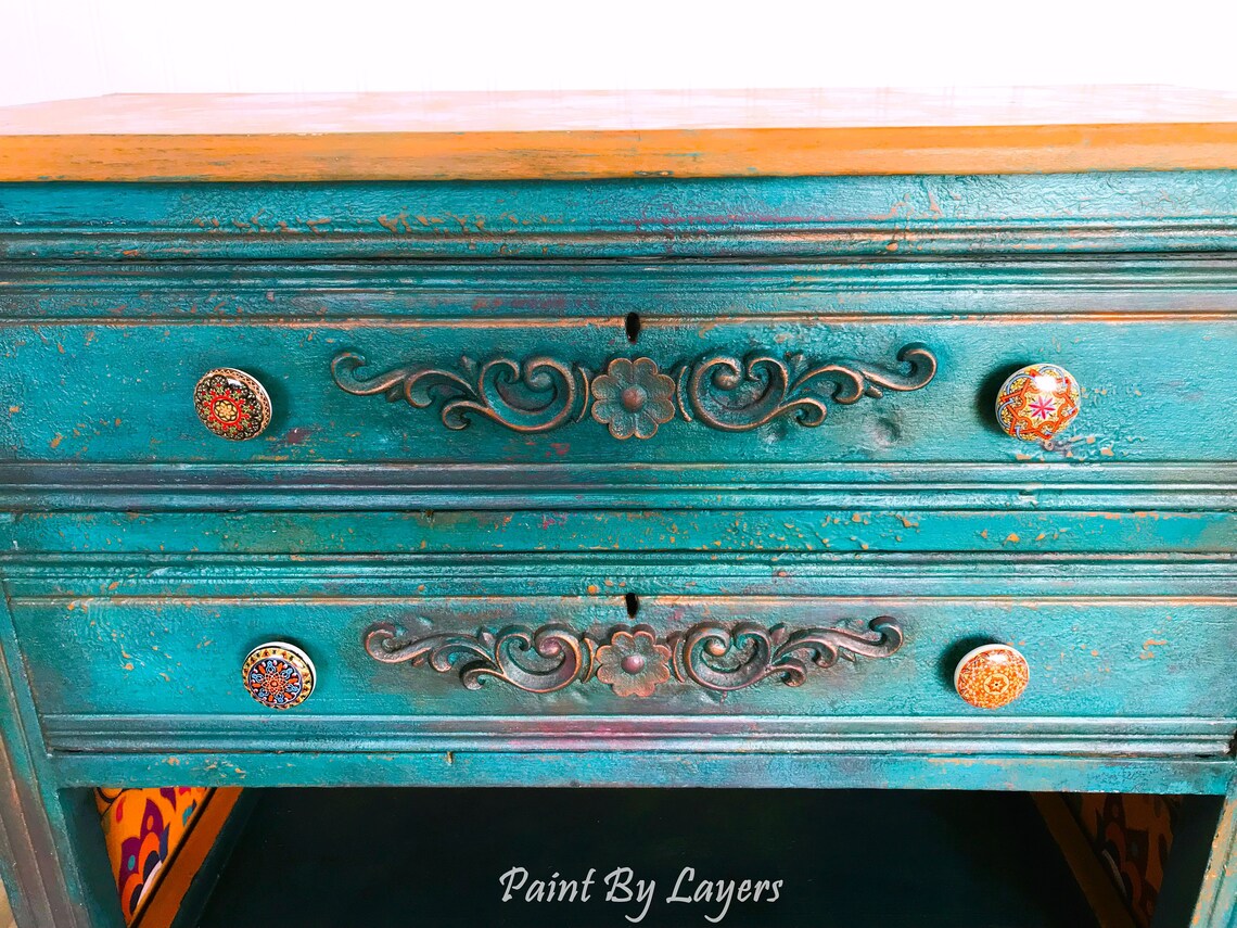 Southwest Boho Washstand Bathroom Storage Cabinet Bedside - Etsy