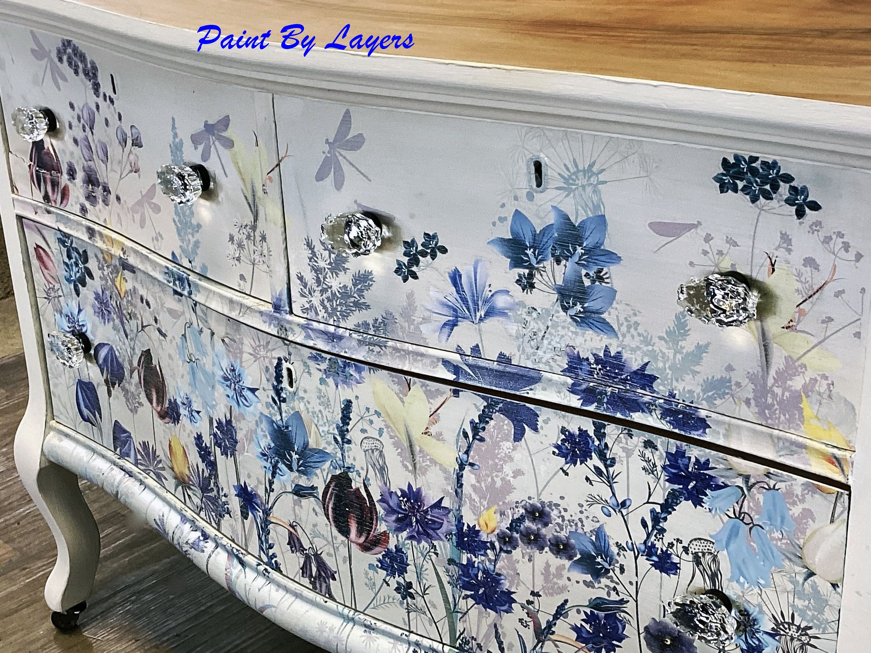 Dresser/ Vintage Small White Dresser With Mirror/ Princess Style Child ...