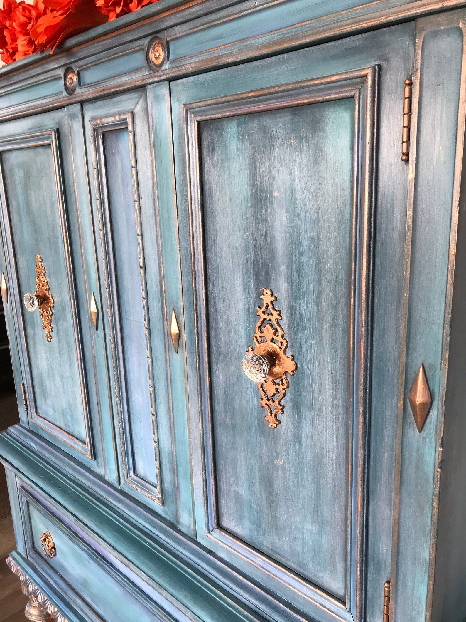 SOLD This is Not Available Jacobean Cabinet Example of My | Etsy