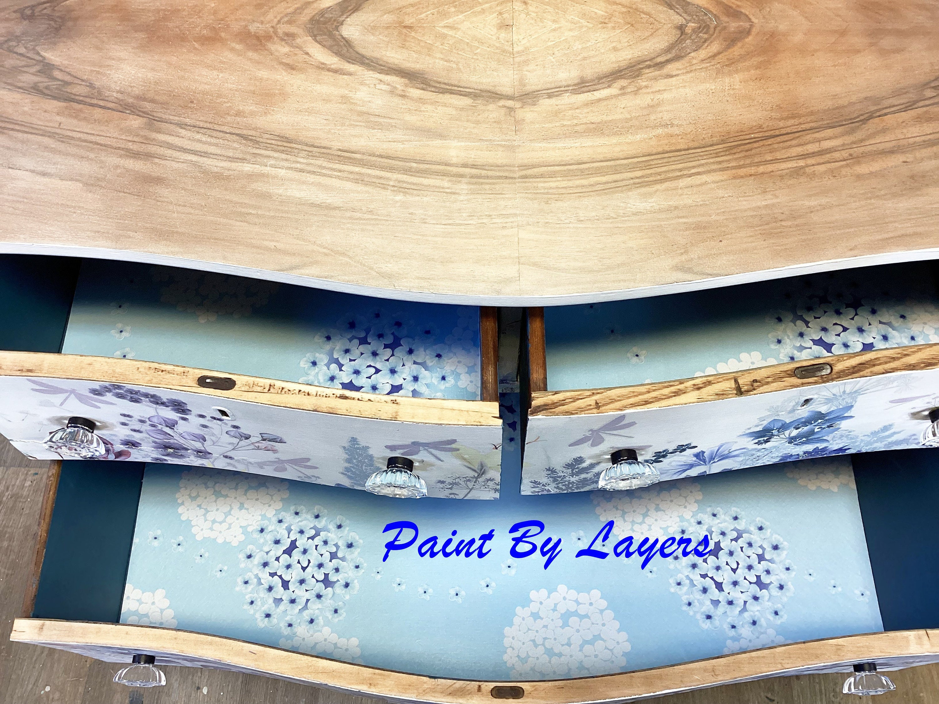 Dresser/ Vintage Small White Dresser With Mirror/ Princess Style Child ...