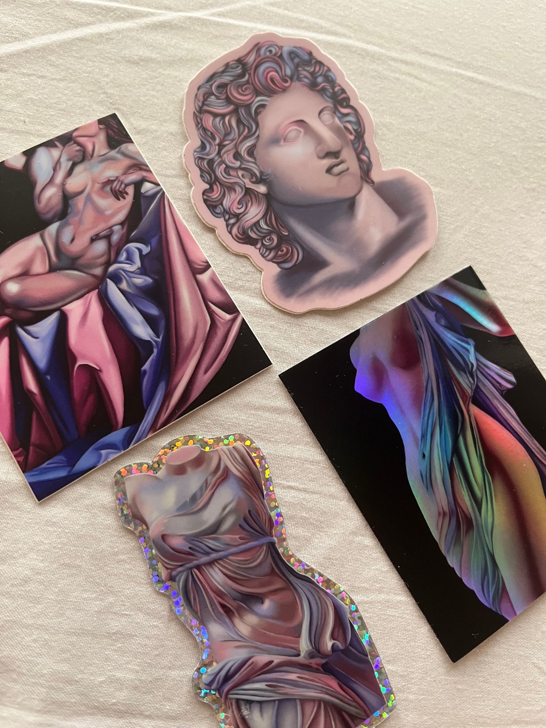 Velvet Renaissance Stickers 4 Pack - Etsy