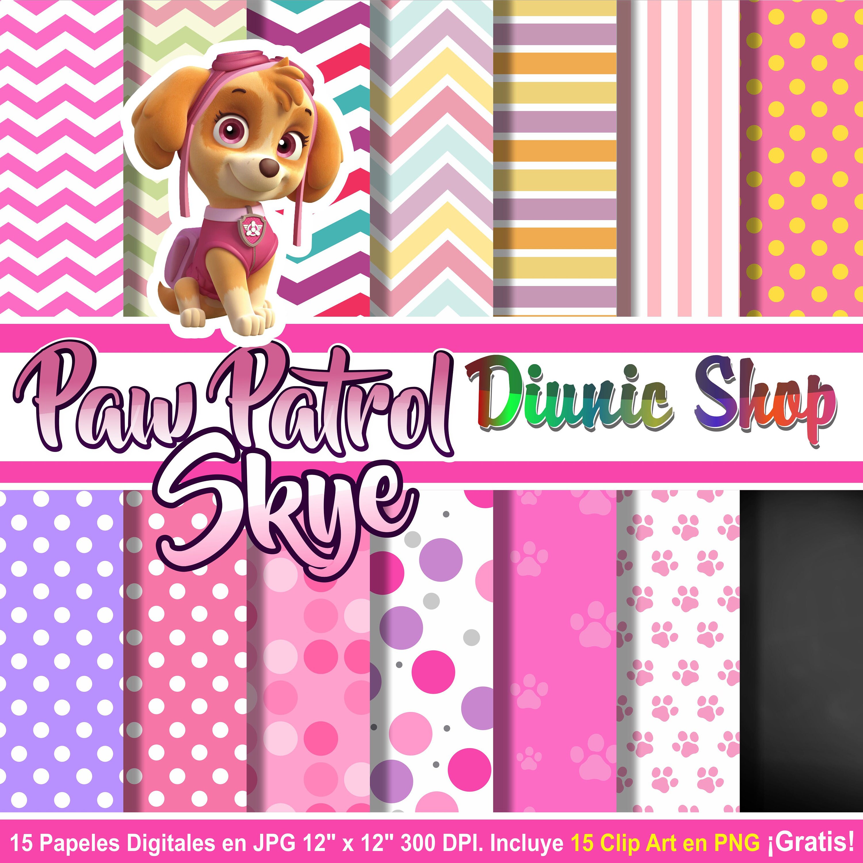 Sale Paw Patrol Digital Paper Paw Patrol Digital Paper Paw Patrol