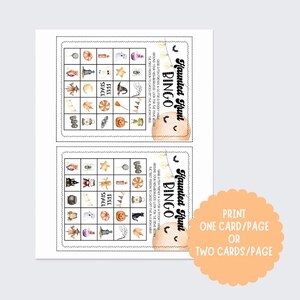 PRINTABLE Halloween Scavenger Hunt Bingo Game, Halloween Party Game ...
