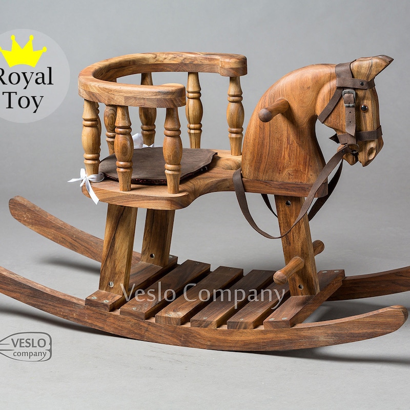 Wooden Rocking Horse - Etsy
