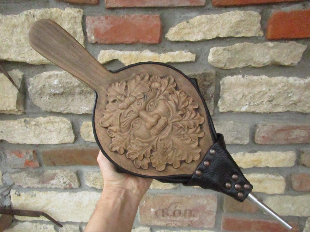 Fireplace Bellows - Hand Crafte Wood Bellows - Wood Air Blower ...